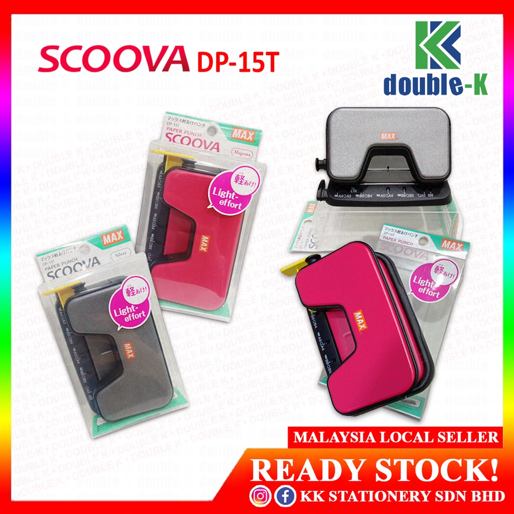 MAX Puncher Scoova DP-15T - RM30.30/pcs | Shopee Malaysia