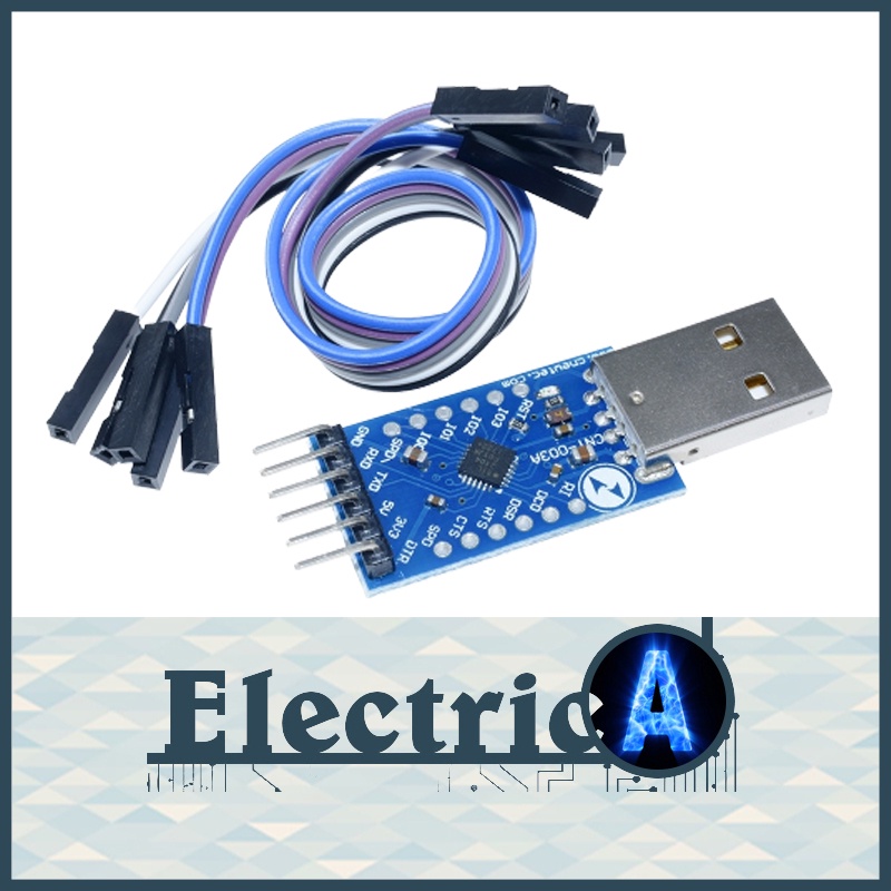CP2104 USB 2.0 To TTL UART 6PIN Serial Converter Module STC PRGMR [ElectricA] | Shopee Malaysia