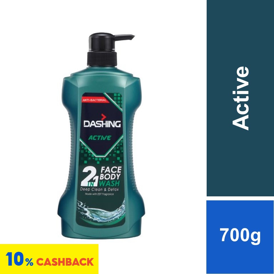 Dashing 2In1 Face&Body Wash Active 700g | Shopee Malaysia