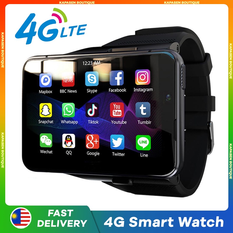 4g Smart Watch Mtk6739 Quad Core 24g5g Wifi Bt Smartwatch 241 Android 71 3gb32gb Dual 