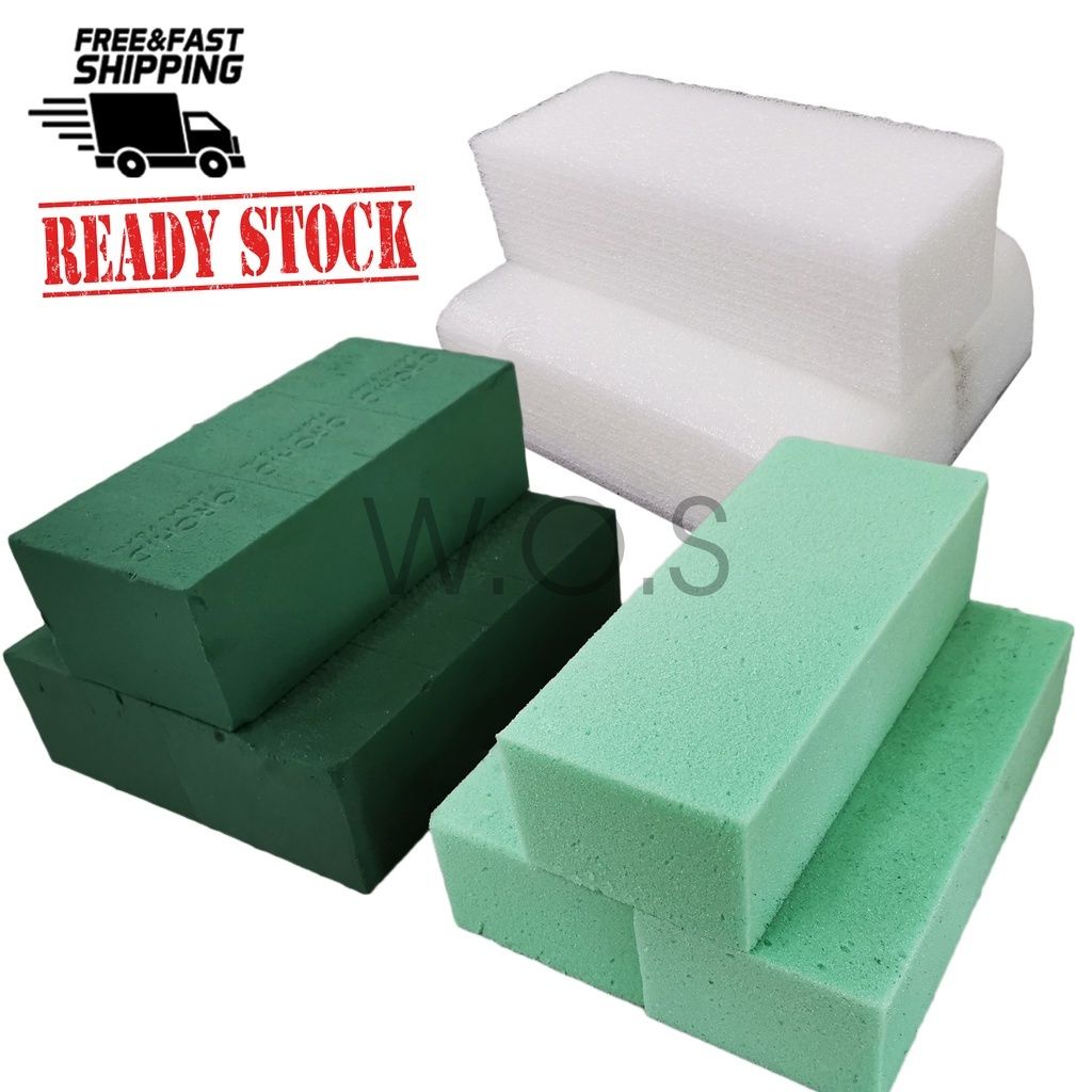 [Ready Stock](Dry/Wet)(Branded) Flower Foam Sponge / Span Gubahan Bunga ...
