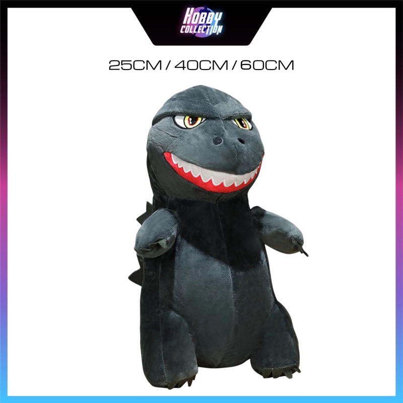 60cm Godzilla Plush Toy Soft Stuffed Doll Monster Cute Gift Godzilla ...