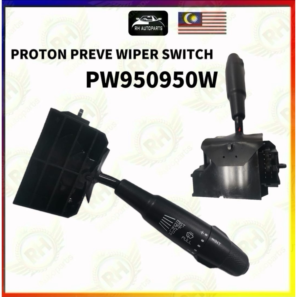 Proton Preve Wiper Switch Wiper Suis Turn Signal Switch headlamp suis ...