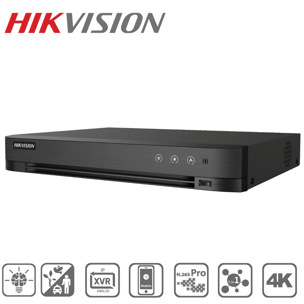Hikvision iDS-7200 series HQHI Turbo AcuSense DVR 1080p, 4mp Lite ...