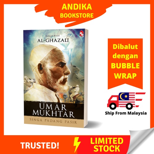Buku Umar Mukhtar Singa Padang Pasir Sebuah Novel Sejarah Islam Buku ...