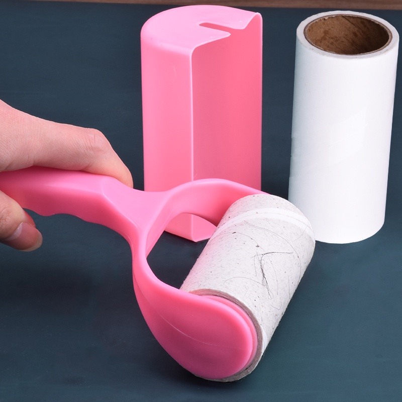 Strong Roller sticker Sticky Lint Roller Dust Hair Removal Reusable ...