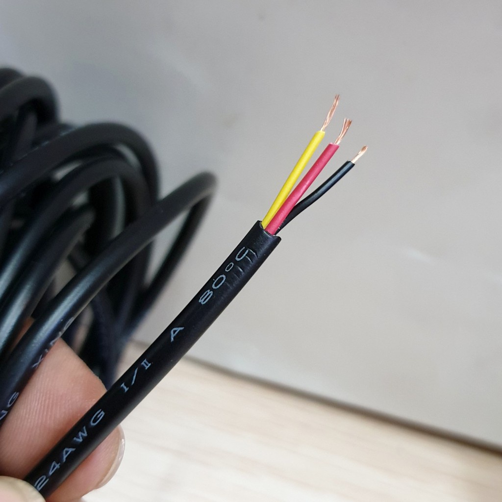Pure copper AWG Htm cable. Contains 3 cables | Shopee Malaysia