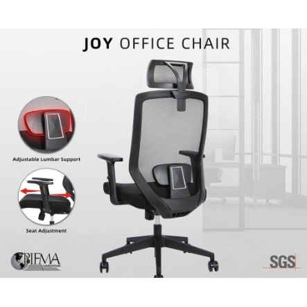 Joy Office Chair Ergonomic Chair Executive Chair Mesh High Back Chair ...