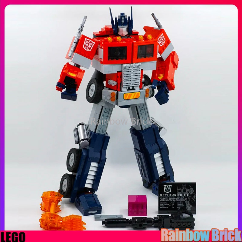 Optimus Prime MOC Building Blocks 10302 Transformers Model Autobot ...