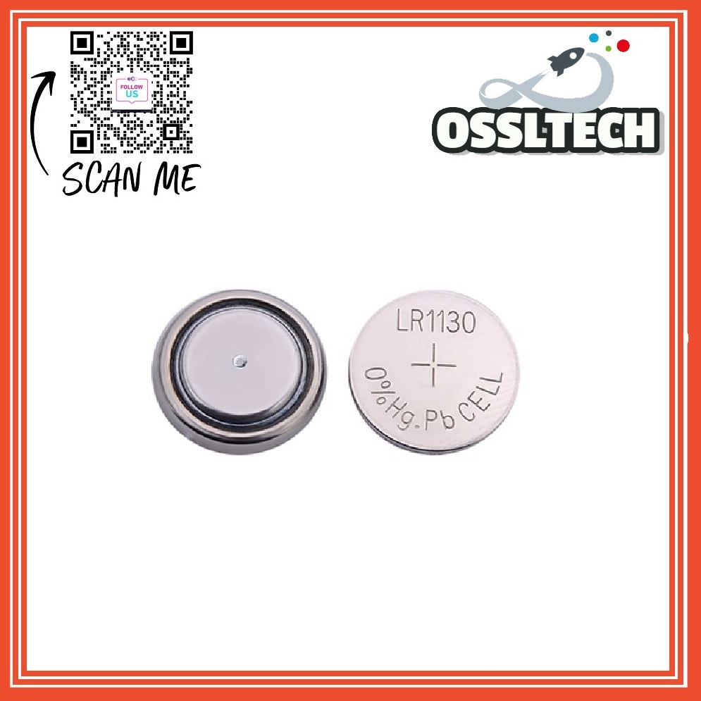 AG10 LR54 LR1130 / AG3 LR41 Alkaline 1.5V Button CMOS Battery | Shopee ...