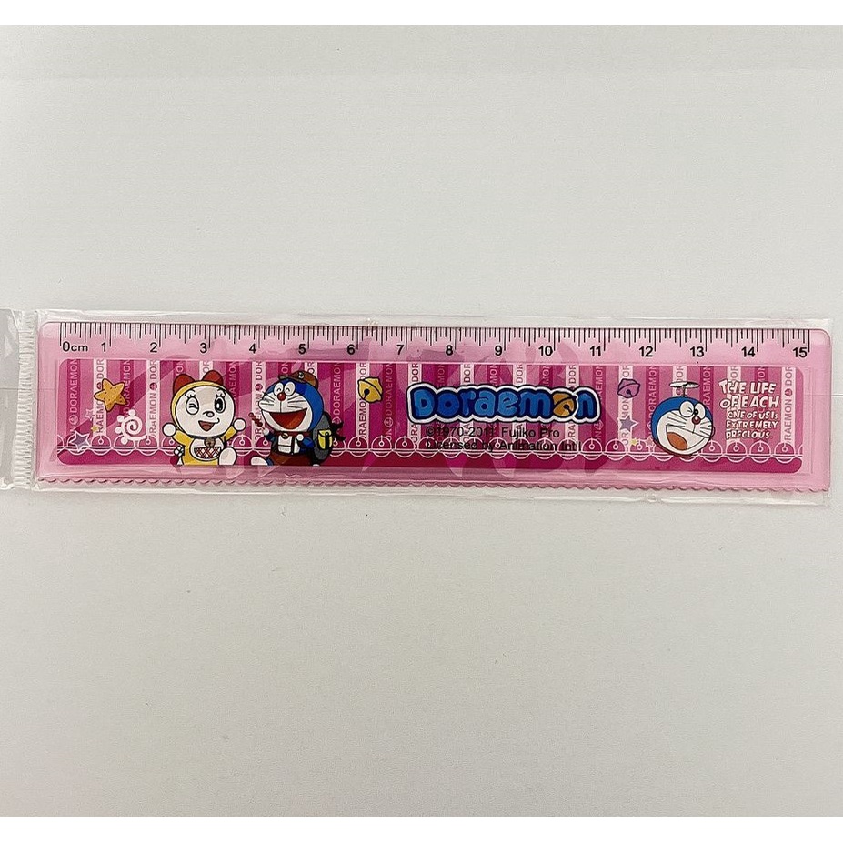 15cm Cartoon Ruler 2 in 1 Straight and Wave Ruler Pembaris Comel Lurus ...