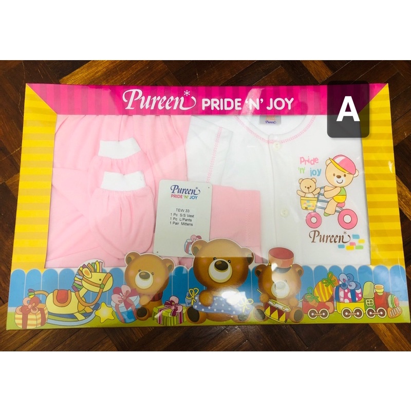 Pureen Brand - New Born Baby Gift Set | Shopee Malaysia
