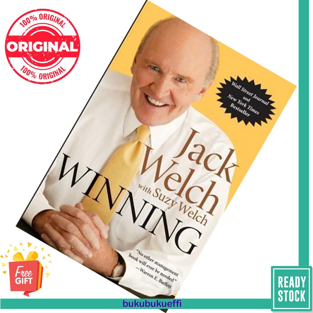 Winning (Winning #1) by Jack Welch, Suzy Welch 9780061240171M - BUSINESS ENGLISH BOOK | Shopee ...