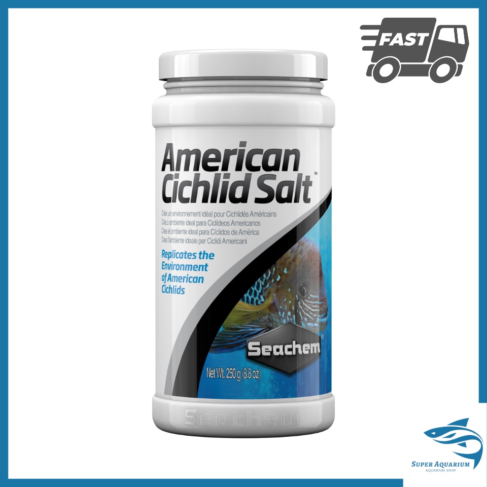 Seachem American Cichlid Salt (250G) | Shopee Malaysia