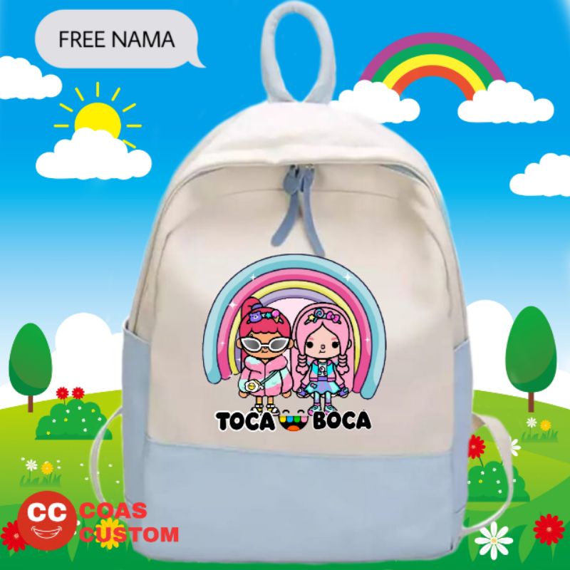 Toca BOCA LIFE WORLD BAG SCHOOL CHILDREN'S BACKPACK | Shopee Malaysia