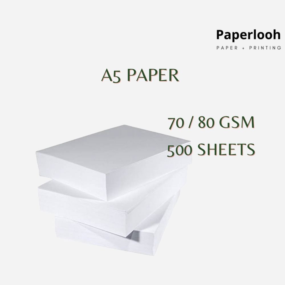 A5 Paper 70gsm/80gsm 500 sheets | Shopee Malaysia