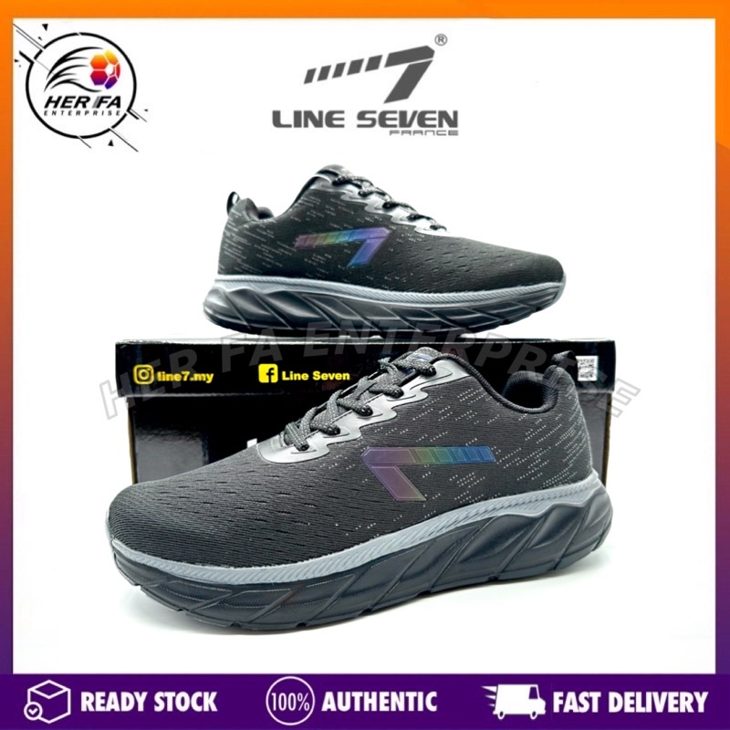 LINE SEVEN S-2696 Running Shoes 100%ORIGINAL Kasut Jogging LINE7 S2696 ...