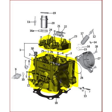 BAJAJ DOMINAR 400 V2 UG ENGINE PART -4 (23-03-24) | Shopee Malaysia