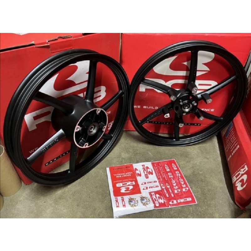 100% Original RCB SP522 RSX150 & RS150 Sport Rim ( Package With Bubble ...