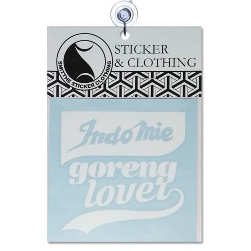 PUTIH Indomie Goreng Lover Sticker White Motorcycle Car Sticker 8cm ...