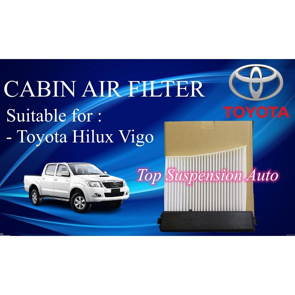 CABIN AIR FILTER FOR TOYOTA HILUX VIGO KUN25 KUN26 / ALTIS ZRE142 ...