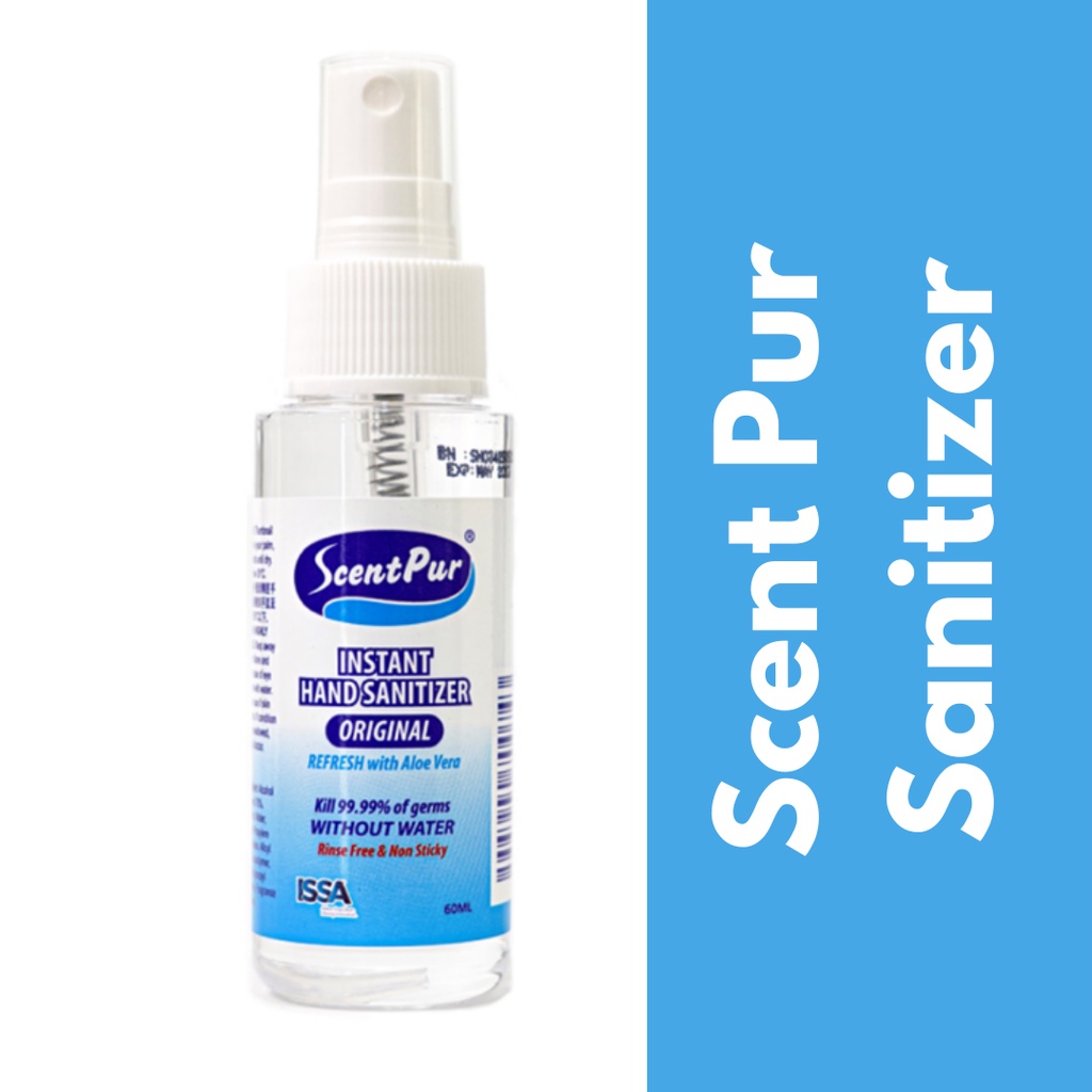 Scent Pur Hand Sanitizer Spray 60m | Shopee Malaysia