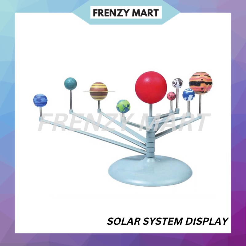 [FRENZY Mart] 3D Solar System Planetarium Model Learning Study Science Kits Educational ...