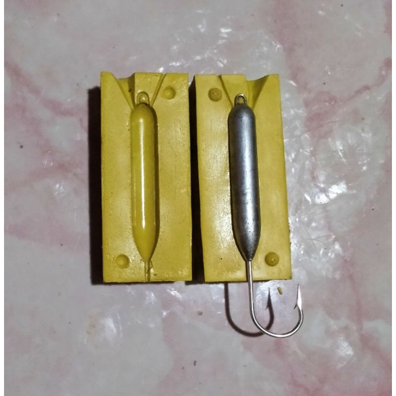 Molding Tin Mold Hook Gerandong Modern Hook 30g 55g Mackerel Hook ...