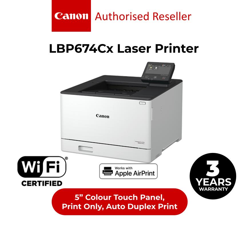 CANON LBP674CX COLOUR A4 LASER PRINTER (PRINT ONLY)/AUTO DUPLEX ...