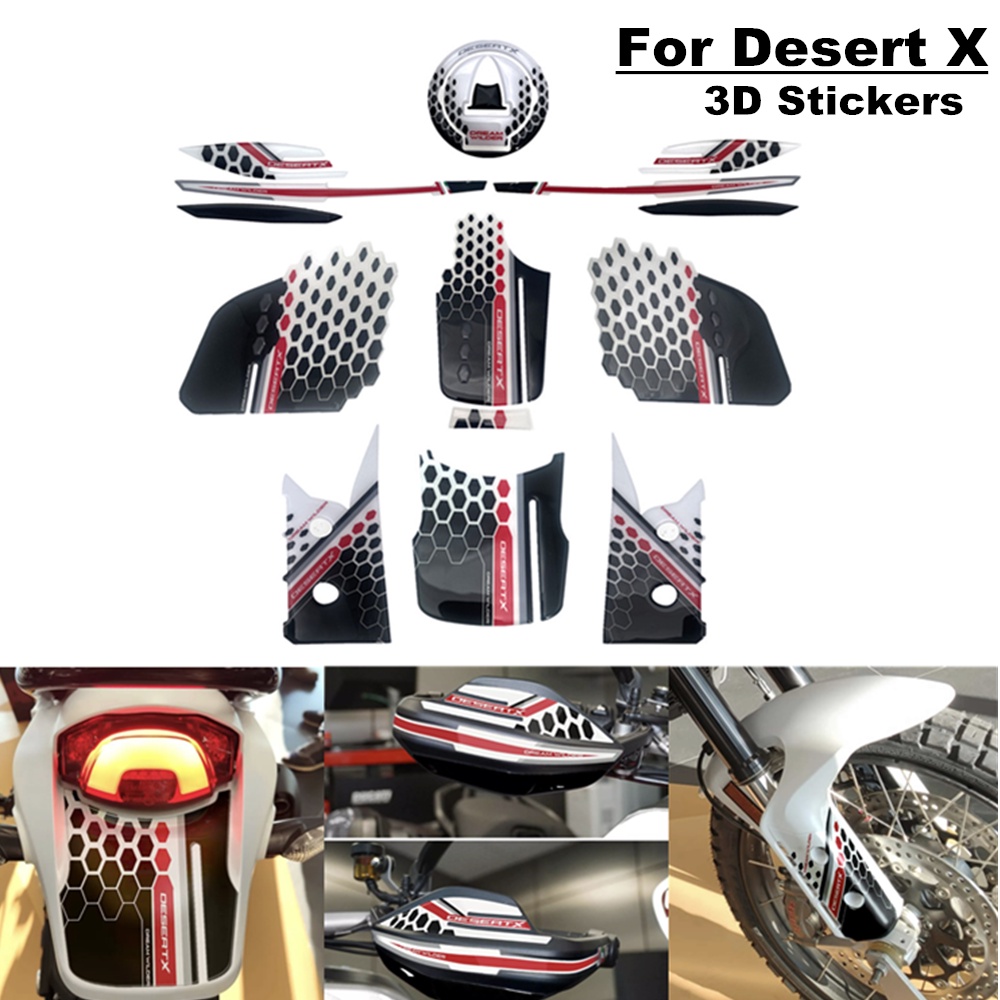For Ducati Desert X DesertX desertX 2022 2023 Motorcycle 3D Fuel Tank ...