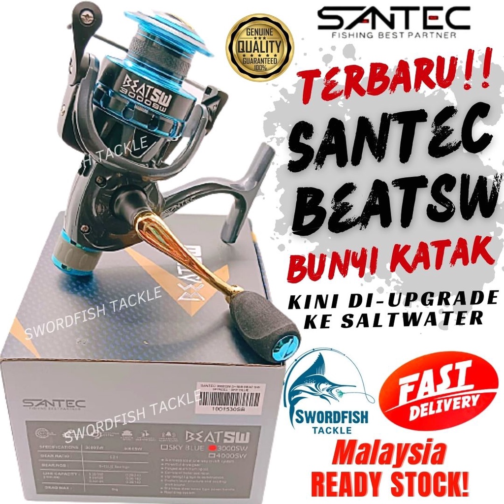 🔥🔥🔥PANAS TERBARU!!! SANTEC BEAT SW SALTWATER 2022 BUNYI KUAT KATAK 100% ...