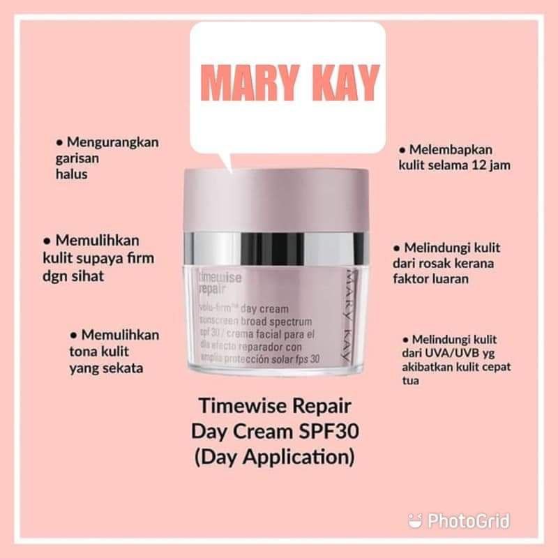 100% ORIGINAL MK 🌼 Timewise Repair 𝗗𝗮𝘆 𝗖𝗿𝗲𝗮𝗺 𝘄𝗶𝘁𝗵 𝗦𝗣𝗙 𝟯0 | Shopee Malaysia