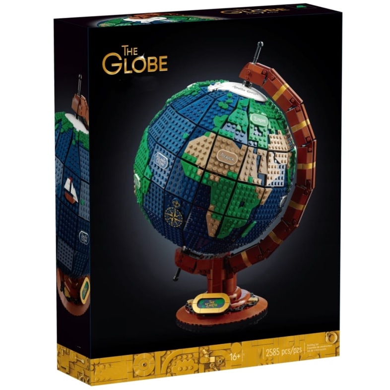 THE GLOBE BUILDING BLOCK (21005) | Shopee Malaysia