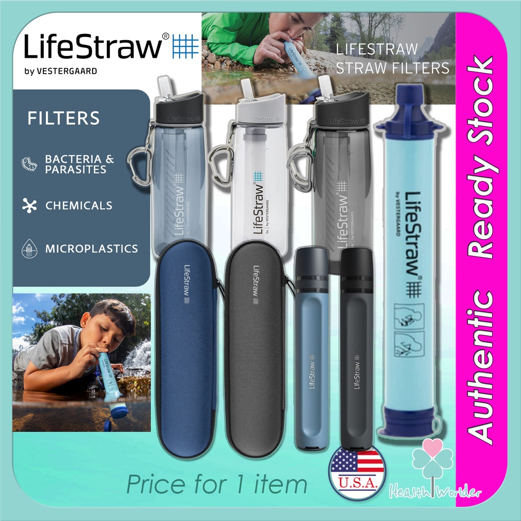 LifeStraw Personal Water Filter for Hiking Camping Travel & Emergency ...