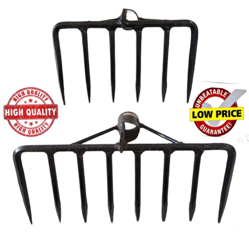 Cakar rumput/Cakar sawah bendang/Heavy duty garden rake(ready stock ...