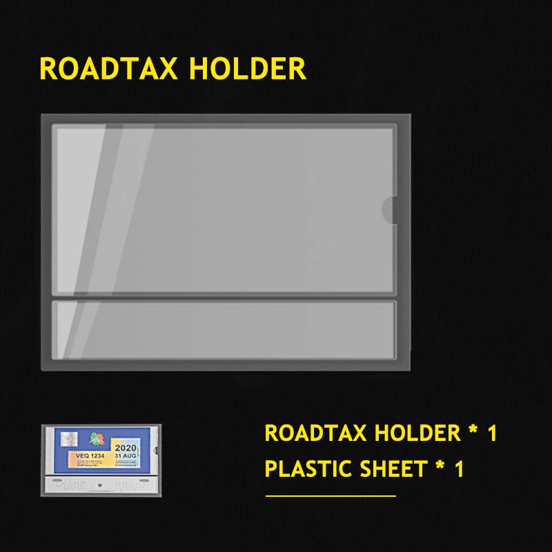 2 in 1 Roadtax Holder & Touch N Go Stick Roadtax Cover RFID Sticker ...