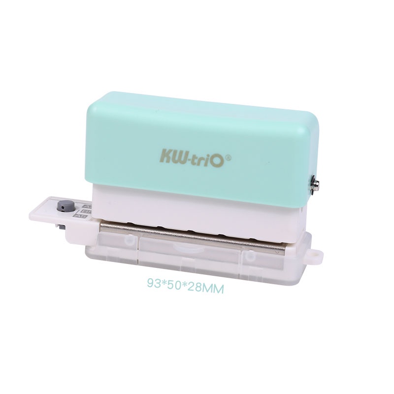 Cute 6-Hole Paper Punch Handheld Plastic Hole Puncher Capacity 2 Sheets ...