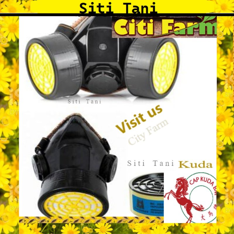 Respirator NP 305 Single Cartridge Respirator / Chemical Mask Racun ...