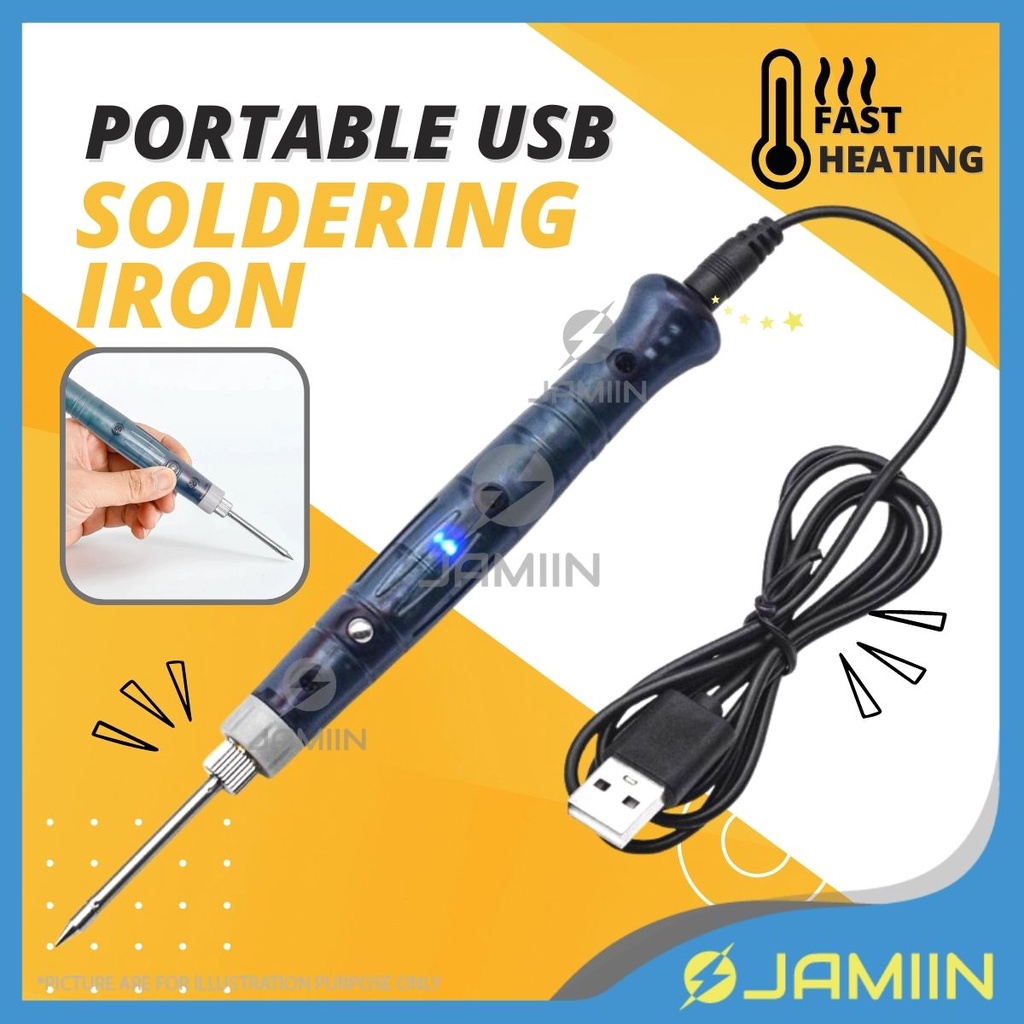 5V 8W USB Soldering Iron Welding Soldering Circuit Board Soldering Set ...