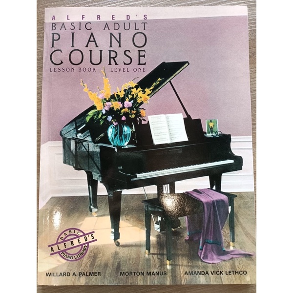 Alfred’s Basic Adult Piano Course Lesson Book Level One | Shopee Malaysia