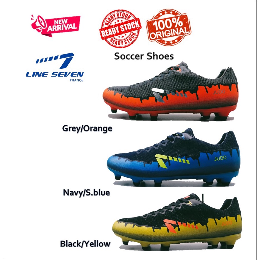 [Line Seven] Line7 L7 Judo Outdoor Soccer Shoes/Football Shoes/Training ...