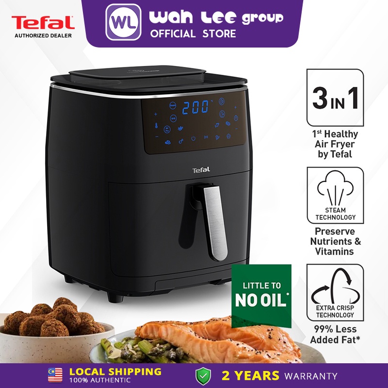 Tefal Air Fryer 3-in-1 Easy Fry, Steam & Grill FW2018 (6.5L) WAH LEE ...