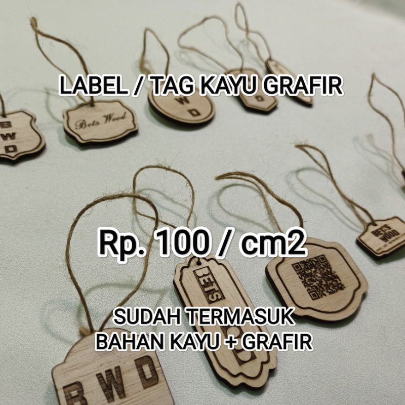 KAYU Custom Engraved and Cutting Wooden Labels | Shopee Malaysia