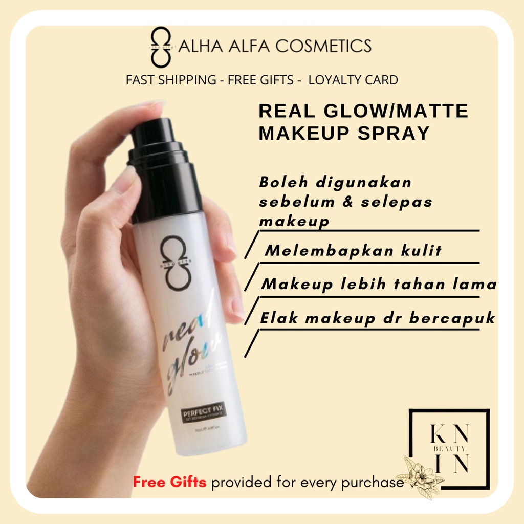 [ALHA ALFA] Makeup Tahan Lebih Lama dengan New Setting Spray 50ml ...