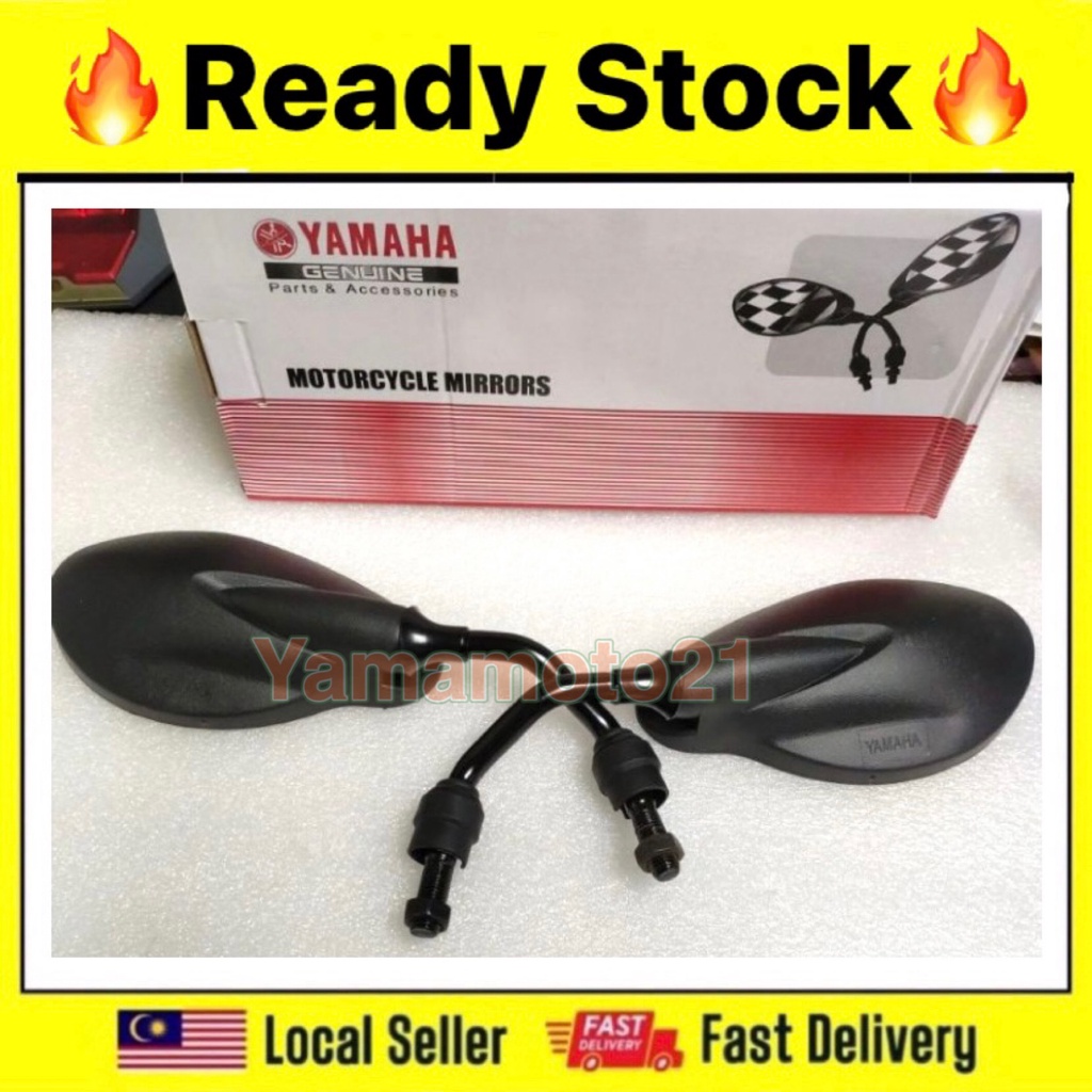 Side Mirror YAMAHA Y125Z Cermin Motor Y125ZR 125Z 125ZR Y15 Y15ZR LC135 EGO SOLARIZ AVANTIZ LC ...