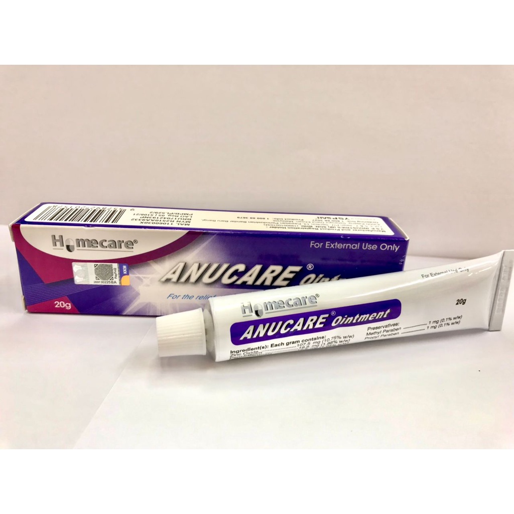 Anucare Ointment 20g For Relief Of Haemorrhoids | Shopee Malaysia