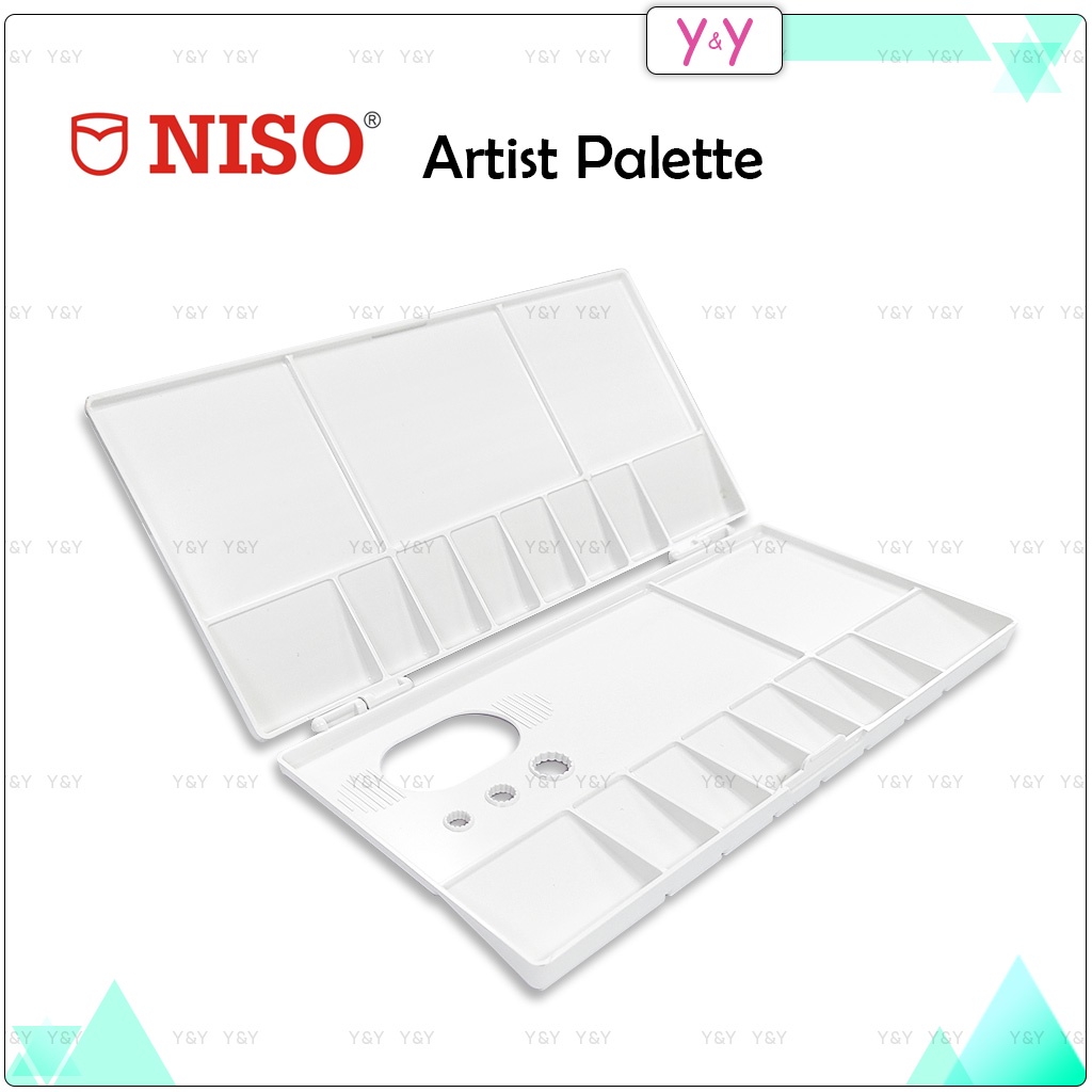 Niso Artist Palette / Water Color Palette / Watercolour Plate / Folding ...