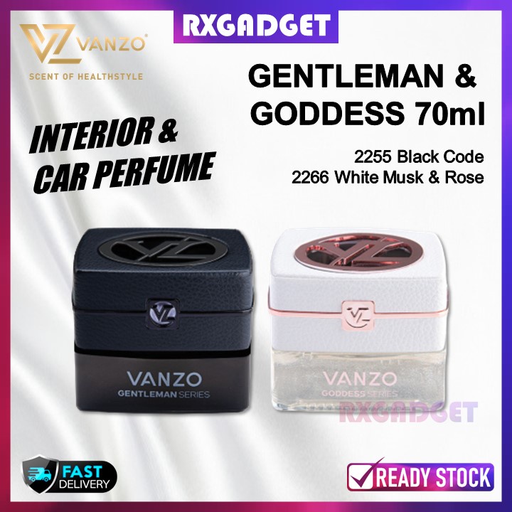 VANZO 70ml Gentleman & Goddess Series Scent Car Perfume Car Air ...