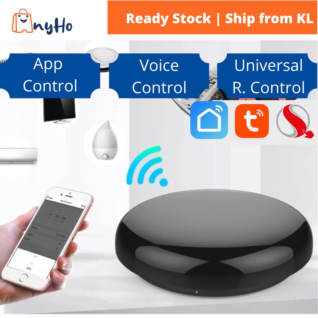 TUYA SMART Wi-Fi Infrared Universal Remote Control WiFI IR Smart ...