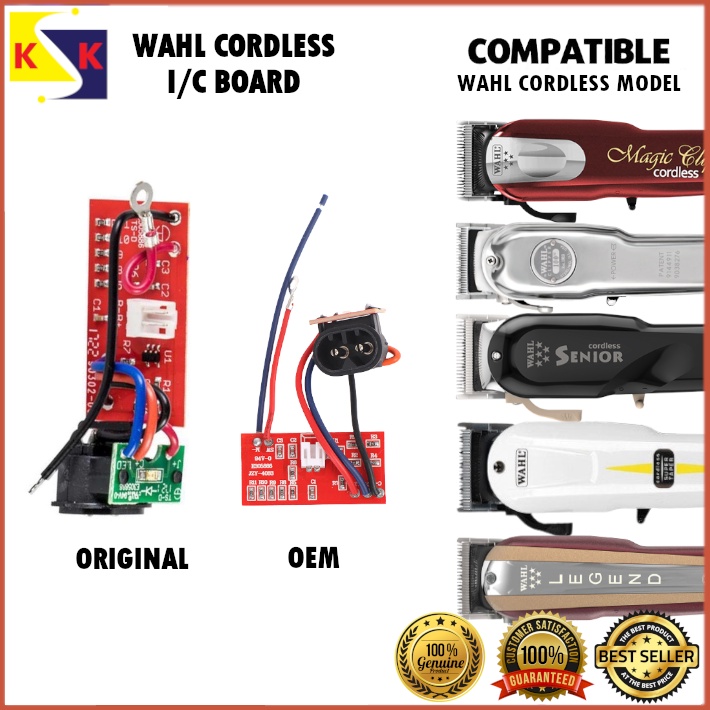 (ORIGINAL/OEM) Wahl Magic Clip Taper Cordless And Magic clip Charging ...